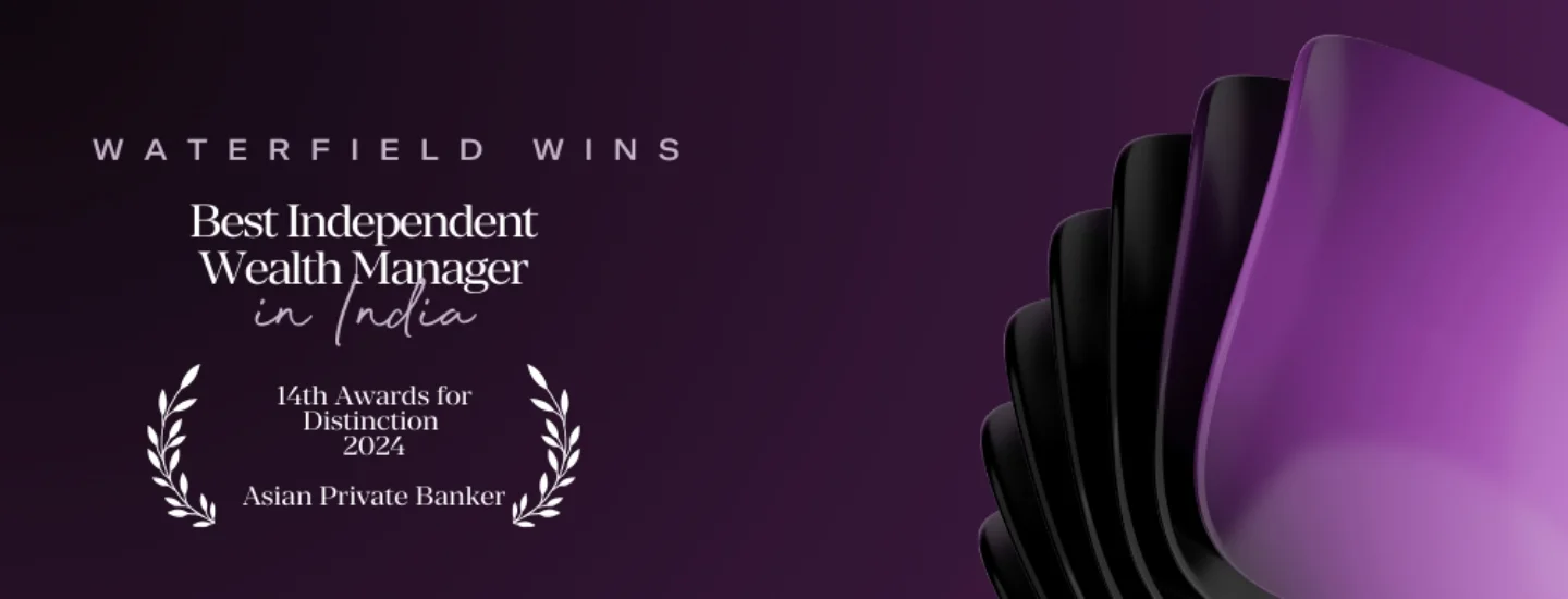 Waterfield Advisors Wins Best Independent Wealth Manager in India